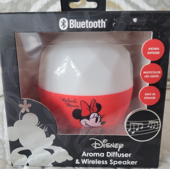 Disney | Accents | Disney Bluetooth Minnie Mouse Aroma Diffuser ...